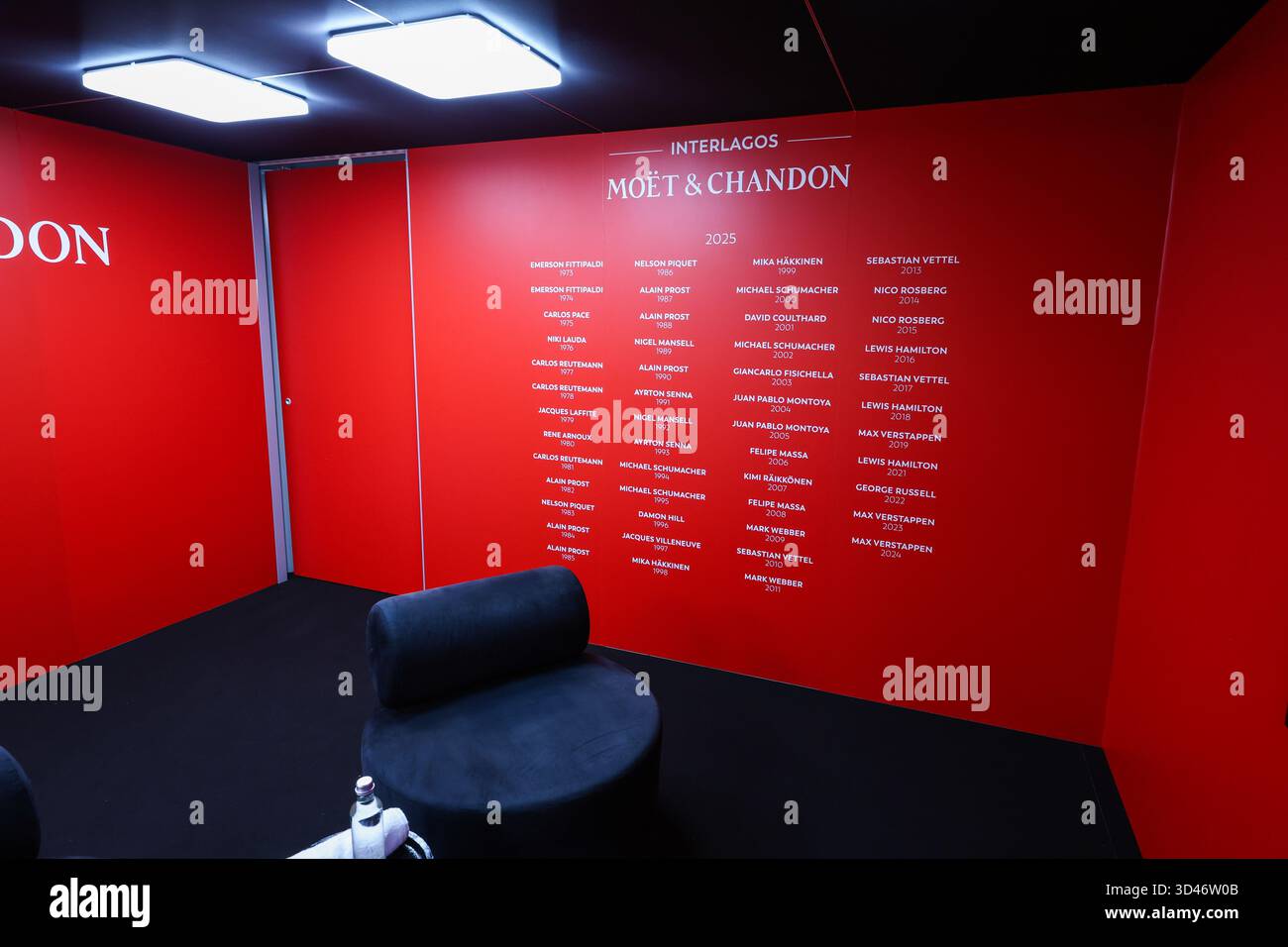 Cooldown Room during the 2025 Formula 1 Grande Premio de Sao Paulo ...