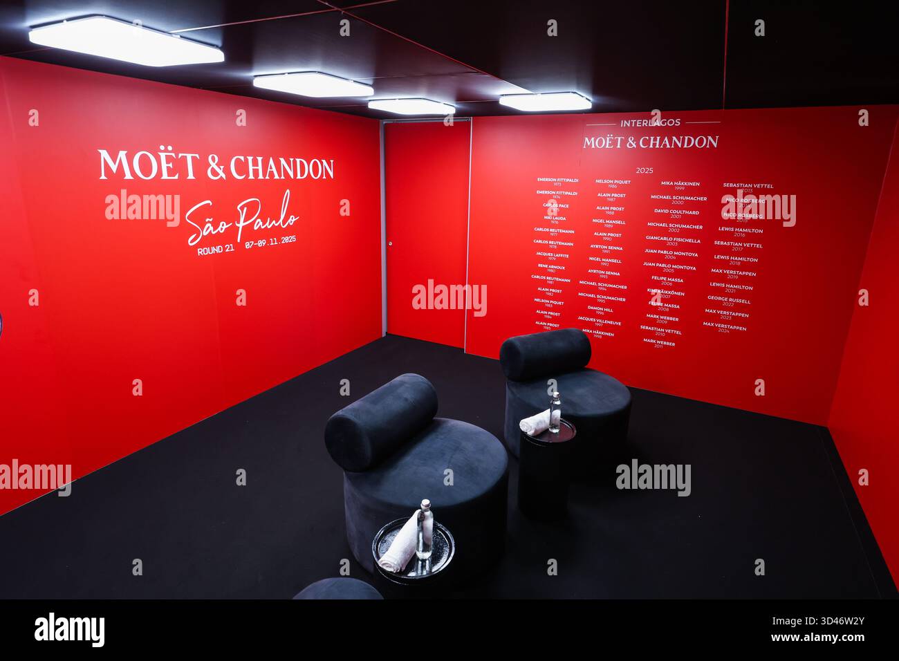 Cooldown Room during the 2025 Formula 1 Grande Premio de Sao Paulo ...
