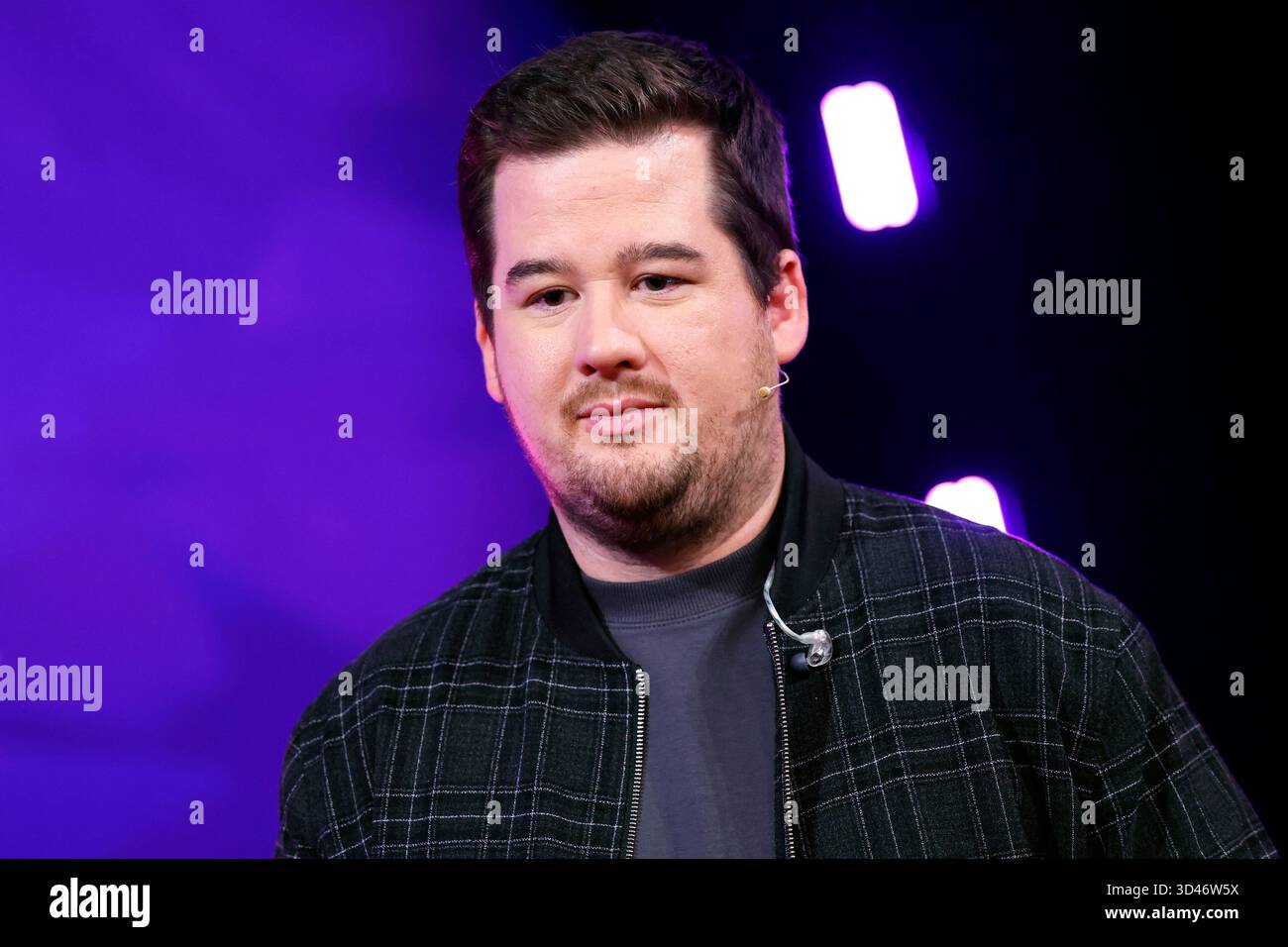 Comedian Chris Tall in the panel team of the ProSieben show 'The Masked ...