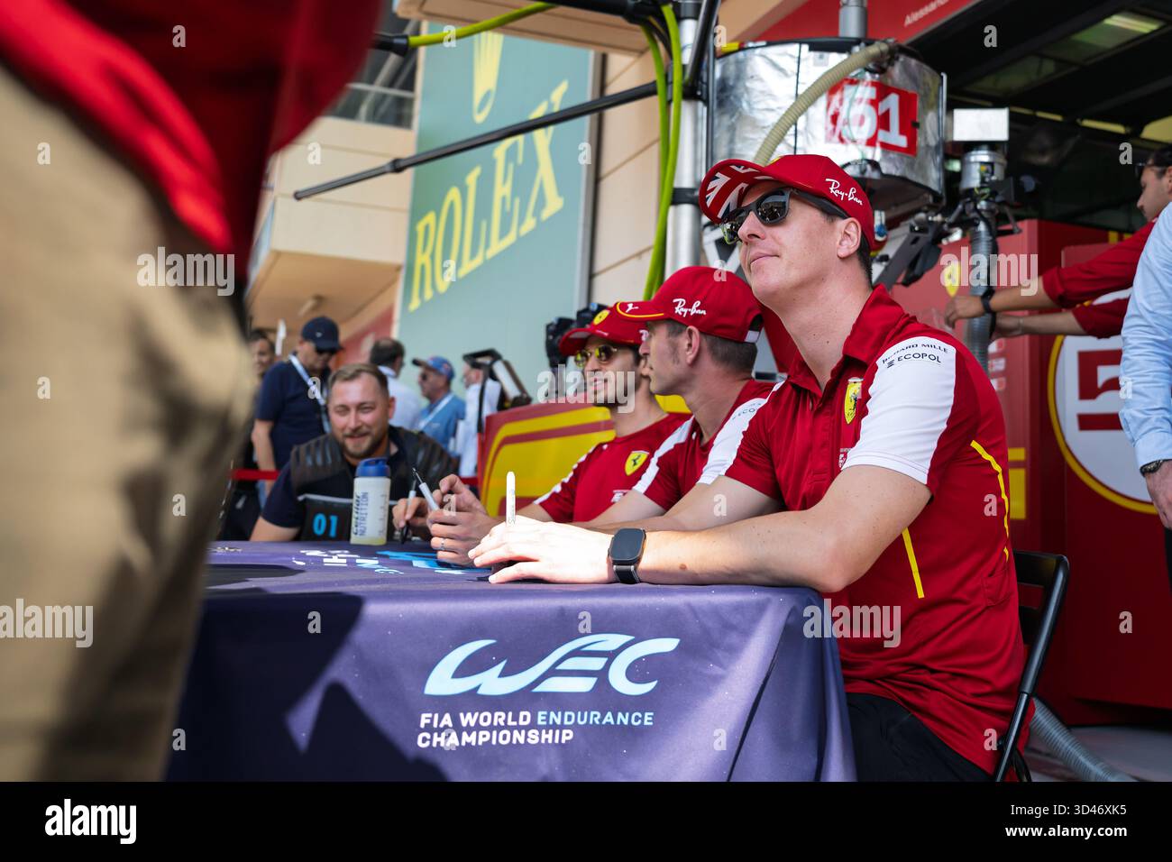 Sakhir, Bahrain. 8th Nov 2025. FIA WEC - Bapco Energies 8 Hours of ...