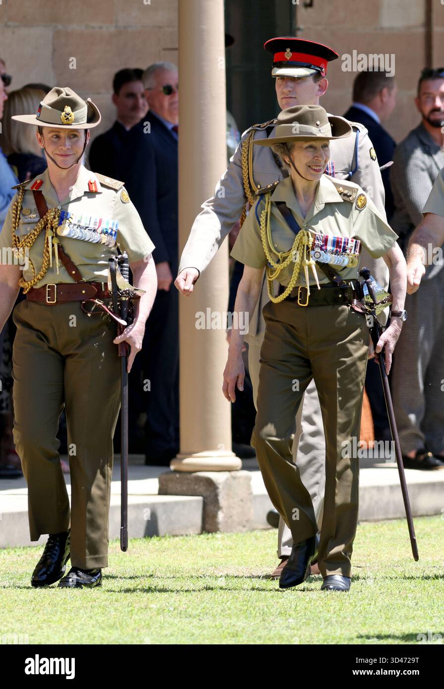 Her Royal Highness Princess Anne at the Centenary Parade at Victoria ...