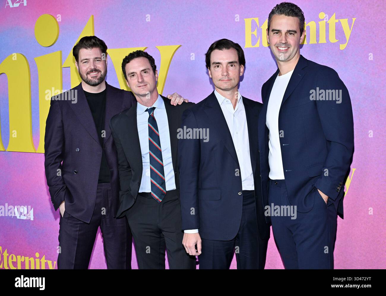 David Freyne, from left, Trevor White, Tim White and Patrick Cunnane ...