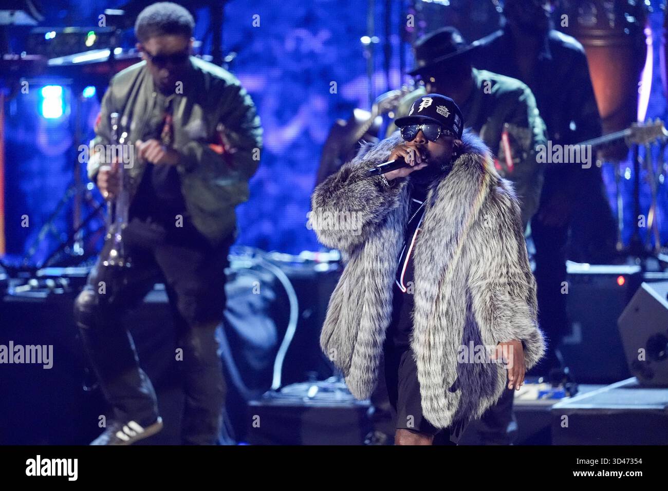 Big Boi of OutKast performs during the 2025 Rock and Roll Hall of Fame ...