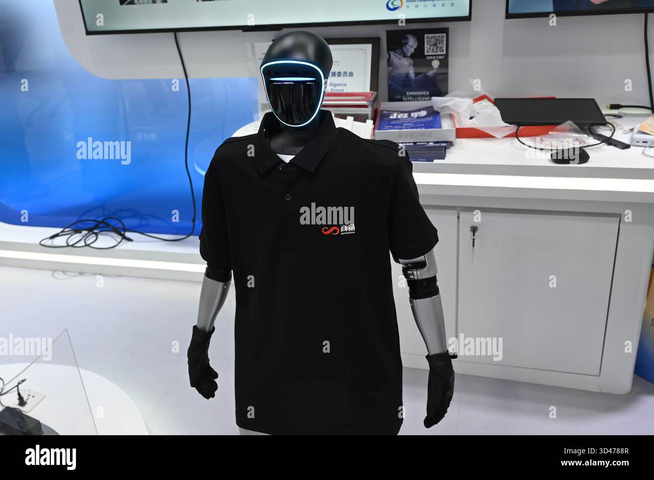 The robot of Sense Time display at Consumer Electronics Innovation ...