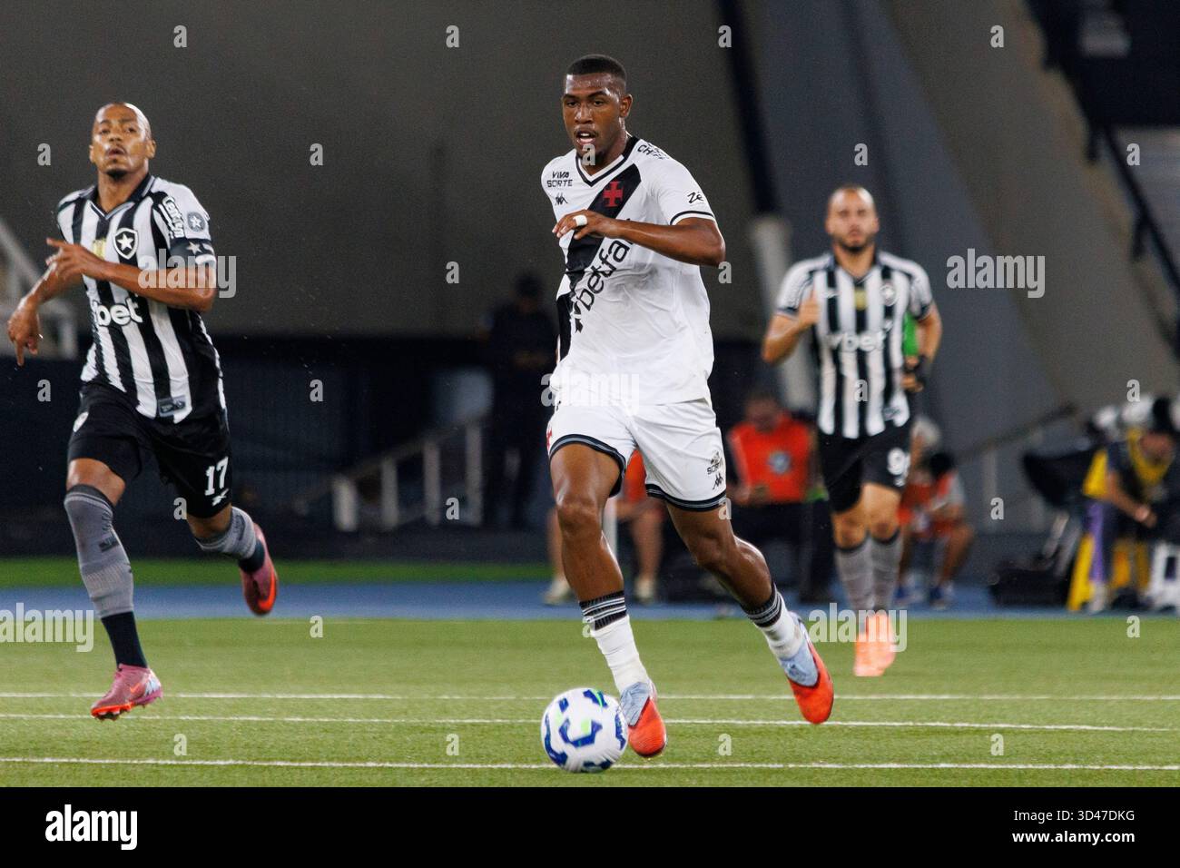 Rio de Janeiro, Brazil - November 05: Rayan Rocha of Vasco runs with ...