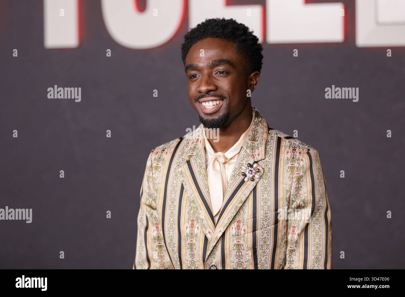Caleb McLaughlin arrives at an FYC event for "Stranger Things" on ...