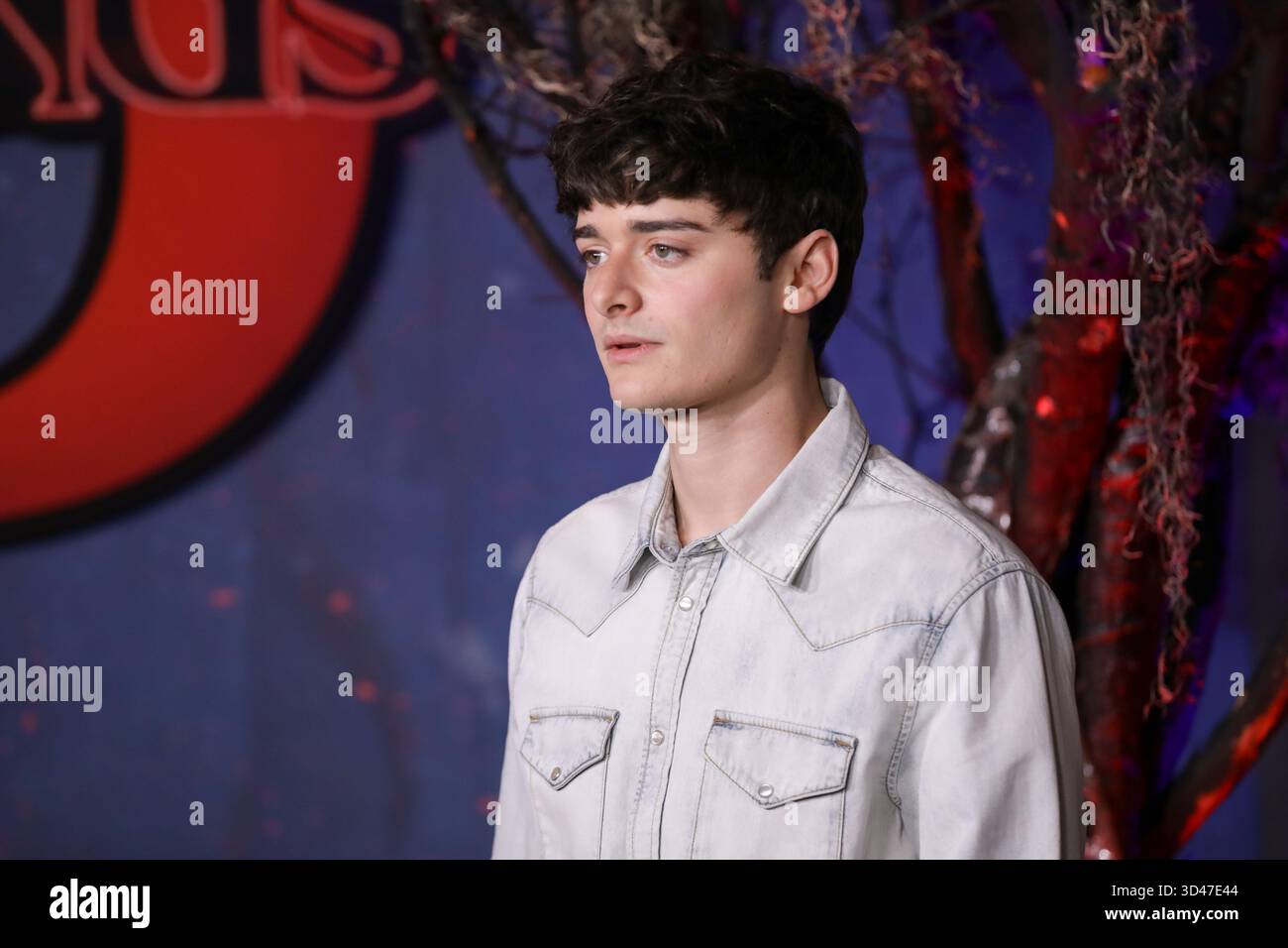 Noah Schnapp arrives at an FYC event for "Stranger Things" on Saturday ...