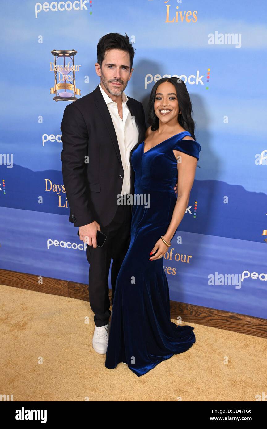 Brandon Beemer, Elia Cantu at arrivals for DAYS OF OUR LIVES 60th ...