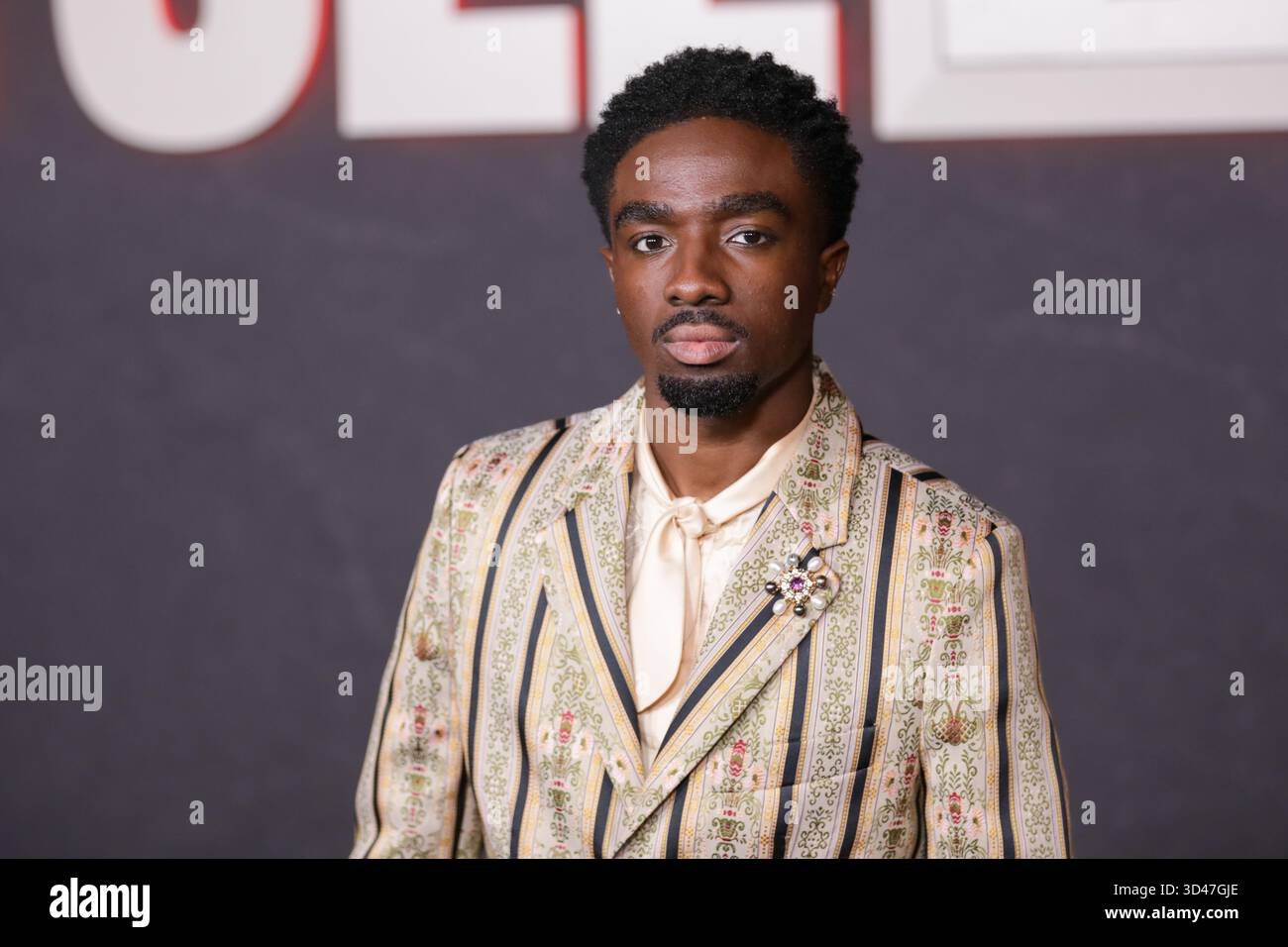 Caleb McLaughlin arrives at an FYC event for "Stranger Things" on ...