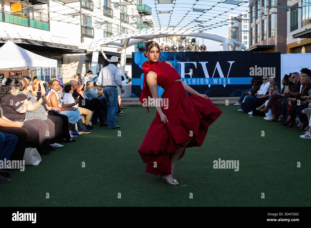 November 8, 2025: Austin Fashion Week models in action during the ...