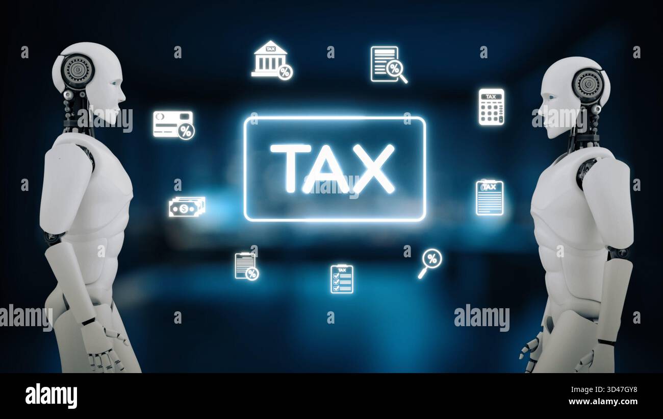 AI manages online tax systems with virtual assistants for secure filing ...