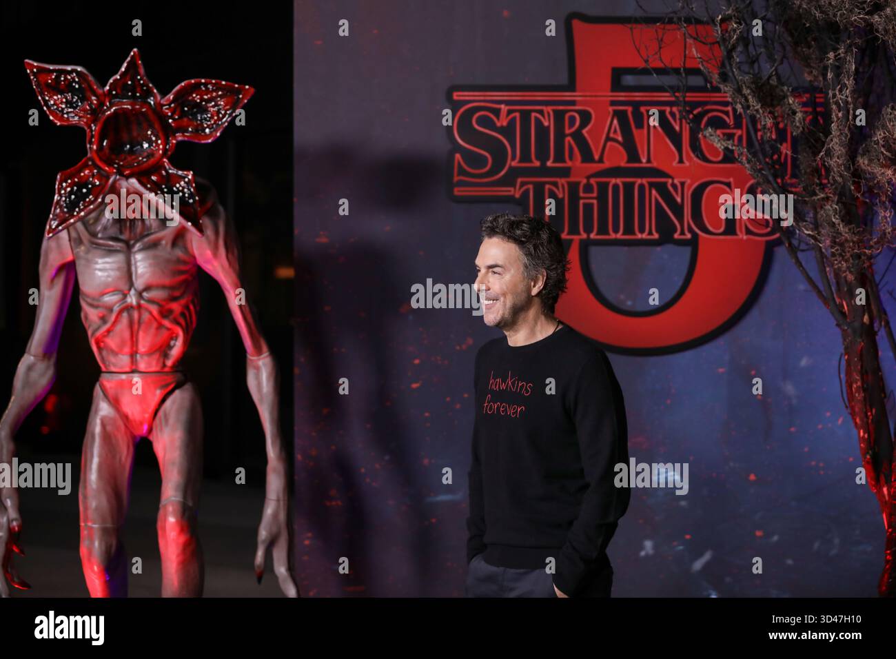 Shawn Levy arrives at an FYC event for "Stranger Things" on Saturday ...