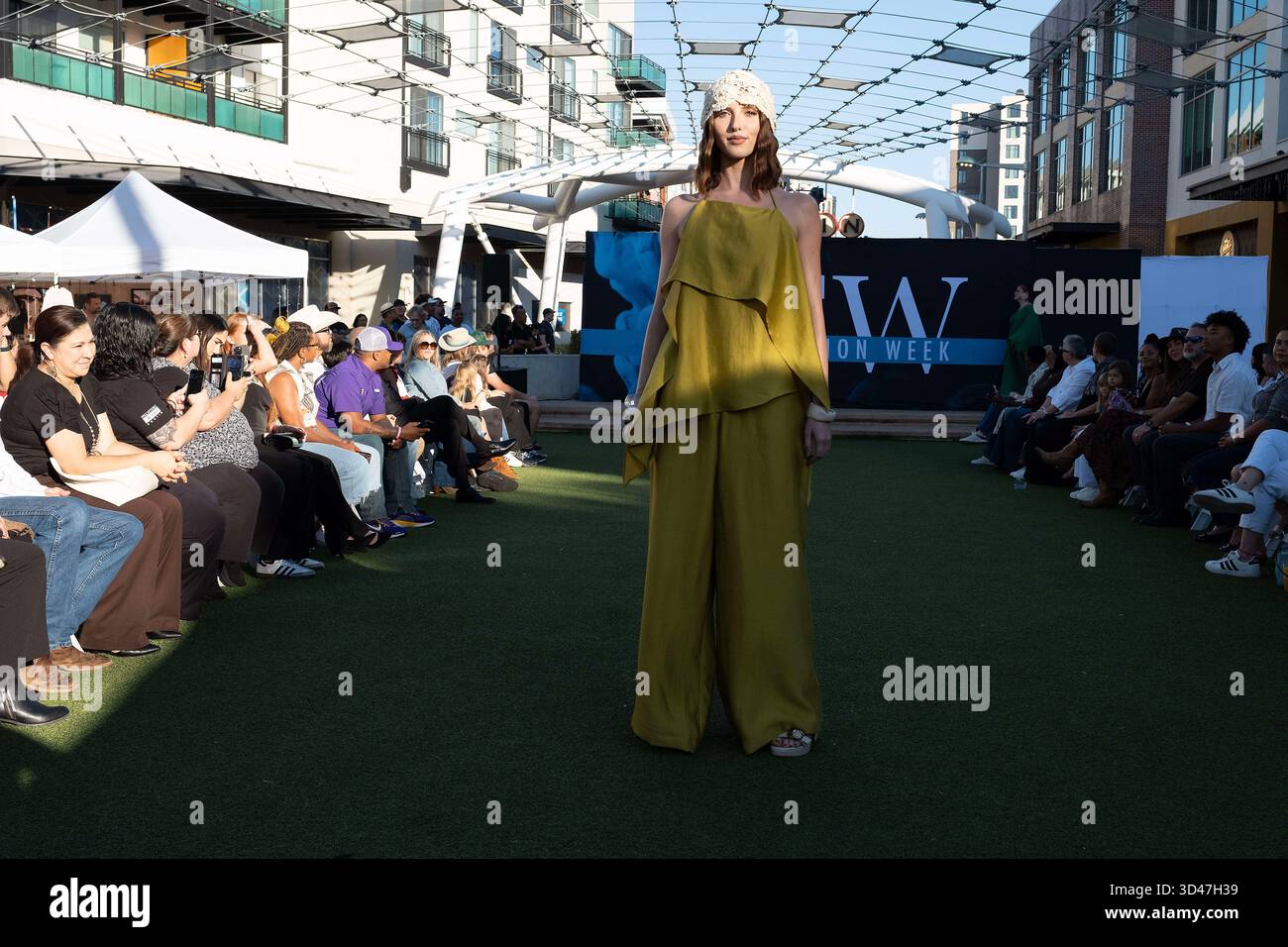 November 8, 2025: Austin Fashion Week models in action during daytime ...