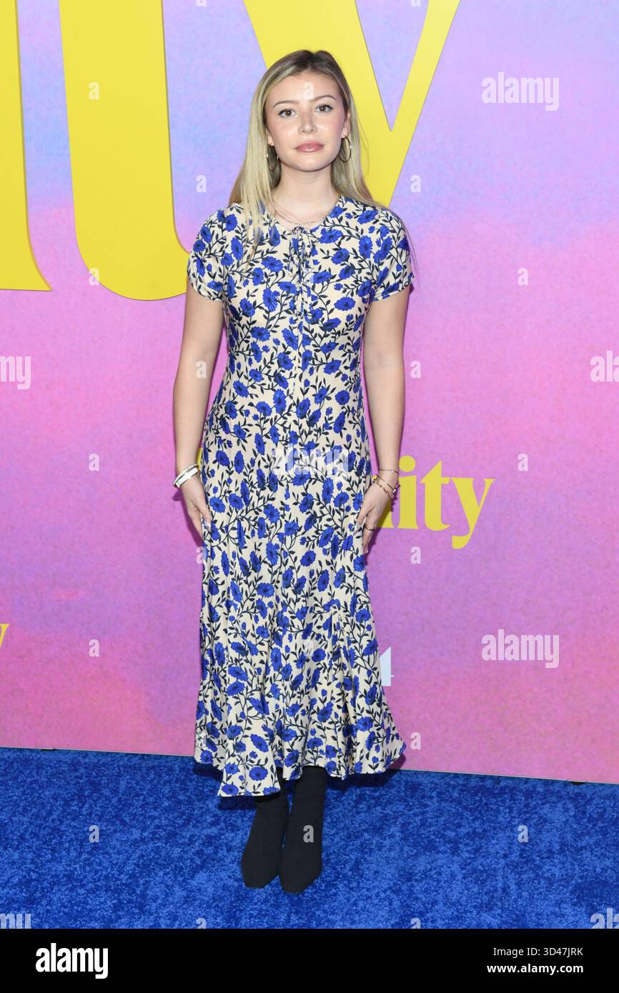 Genevieve Hannelius attends A24's "Eternity" New York Premiere at Regal ...