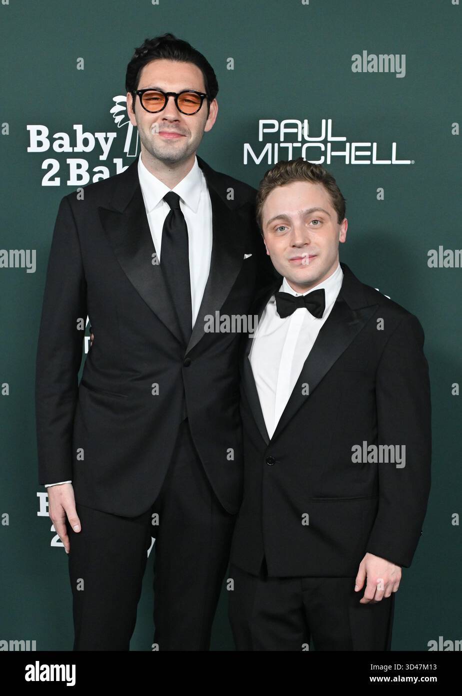 Elliot Grainge and Jake Shane arriving to the 2025 Baby2Baby Gala ...
