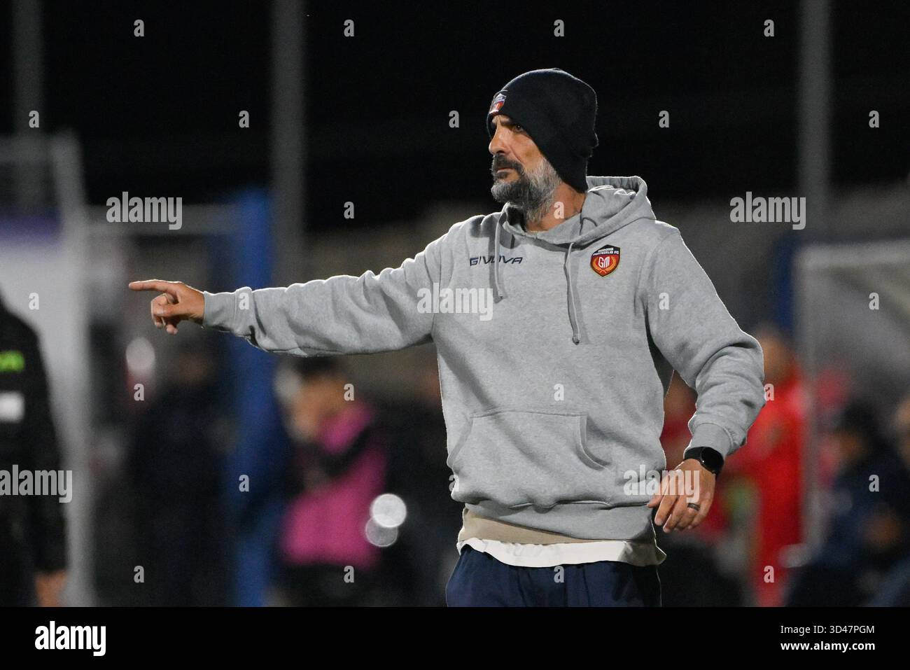 Guidonia's head coach Ciro Ginestra during the Serie C Sky Wifi 2025/ ...