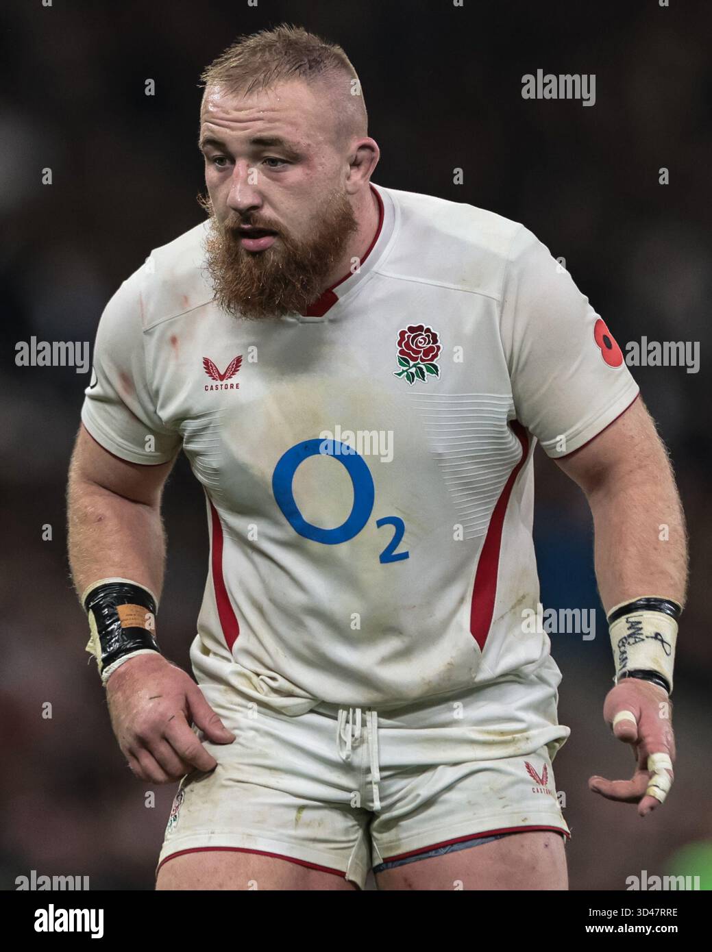 Joe Heyes of England during the Quilter Nations Series 2025 match ...