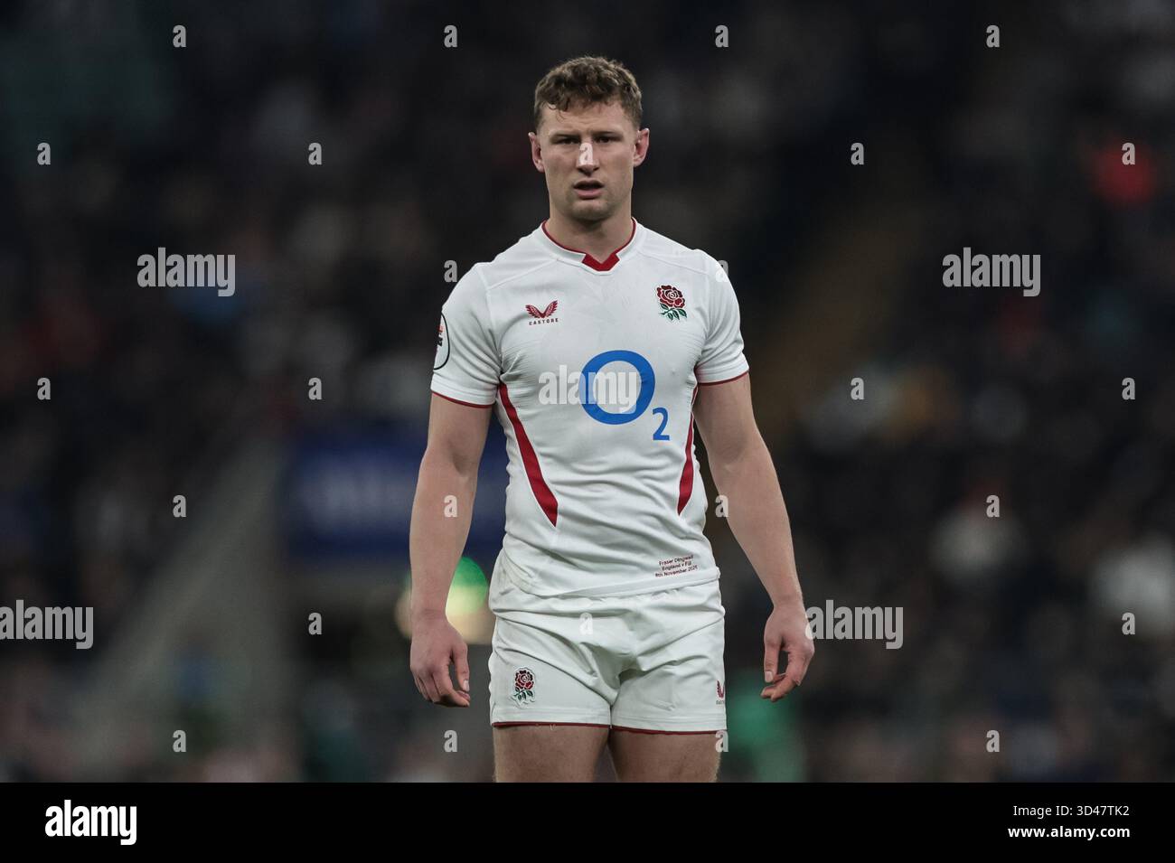Fraser Dingwall of England during the Quilter Nations Series 2025 match ...