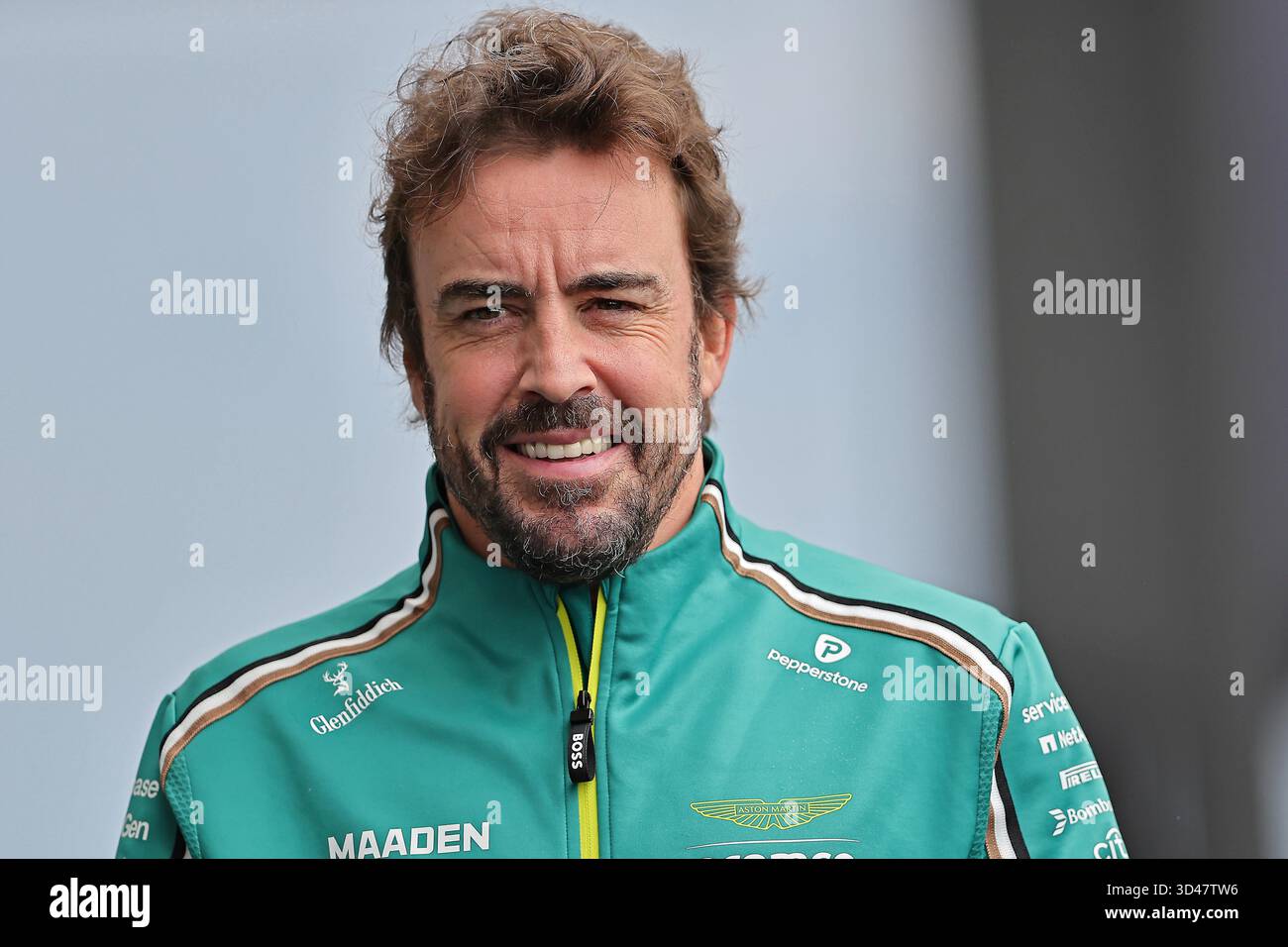 Sao Poulo, Brazil. 8th Nov, 2025. Fernando Alonso (ESP) Aston Martin ...
