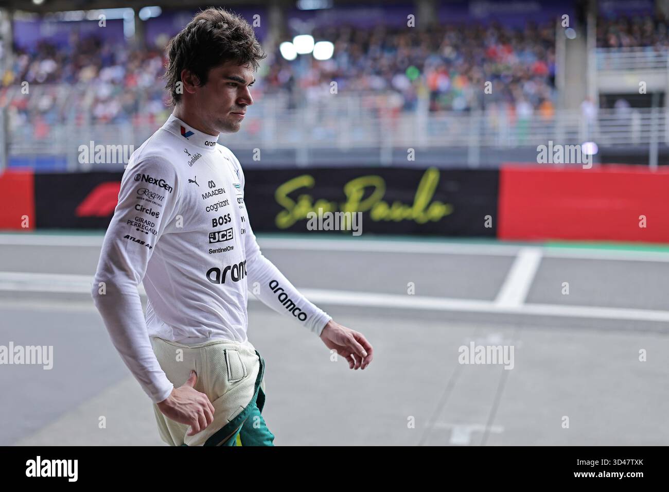 8th November 2025; Sao Poulo, Brazil; Lance Stroll (CAN) Aston Martin ...