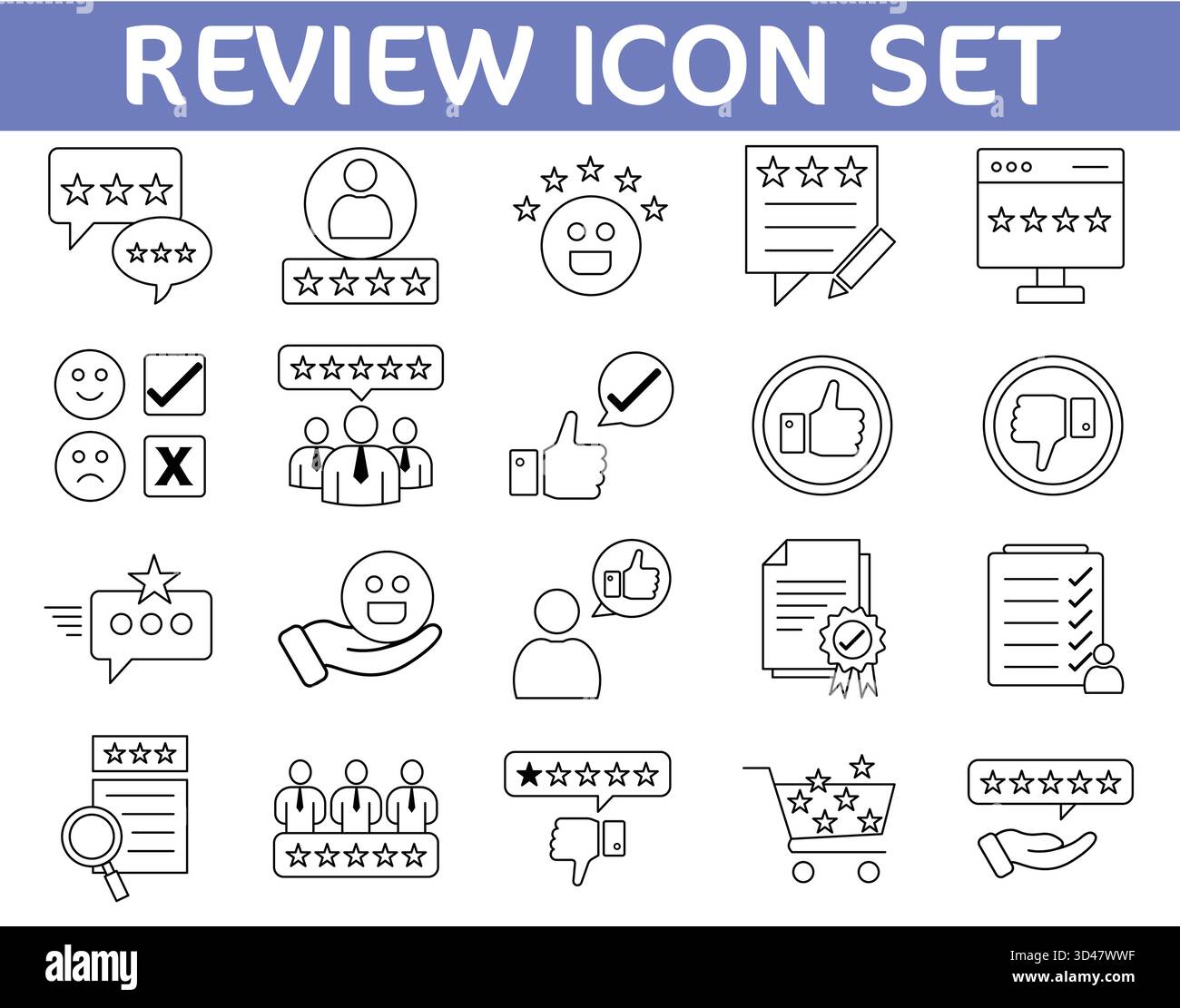 Shopping customer experience survey Stock Vector Images - Alamy