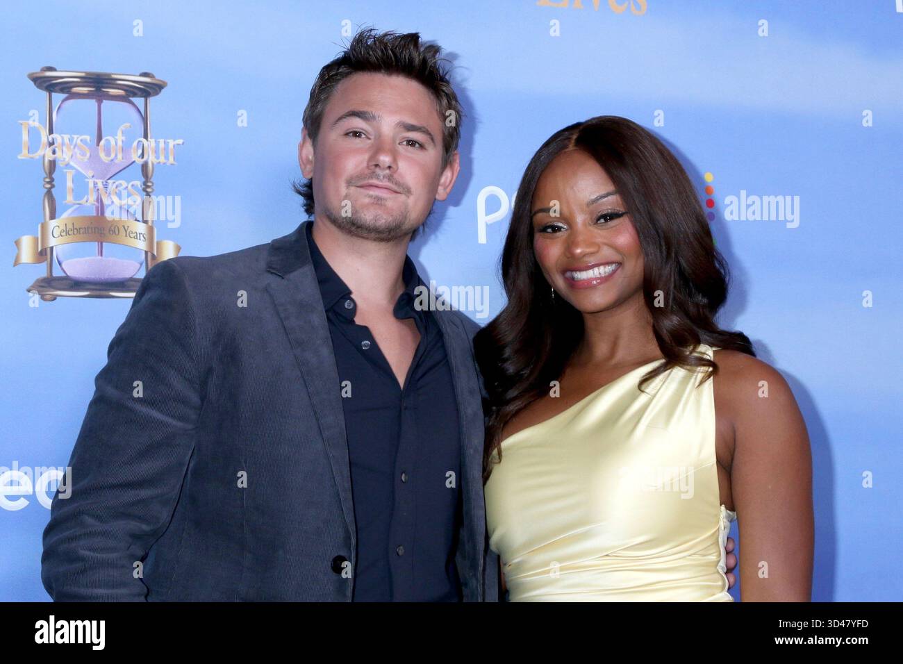 Carson Boatman, Raven Bowens at arrivals for DAYS OF OUR LIVES 60th ...