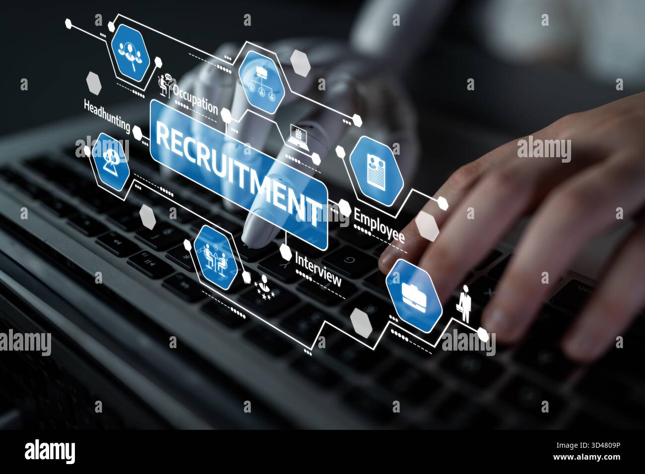 Innovative digital recruitment process hi-res stock photography and ...