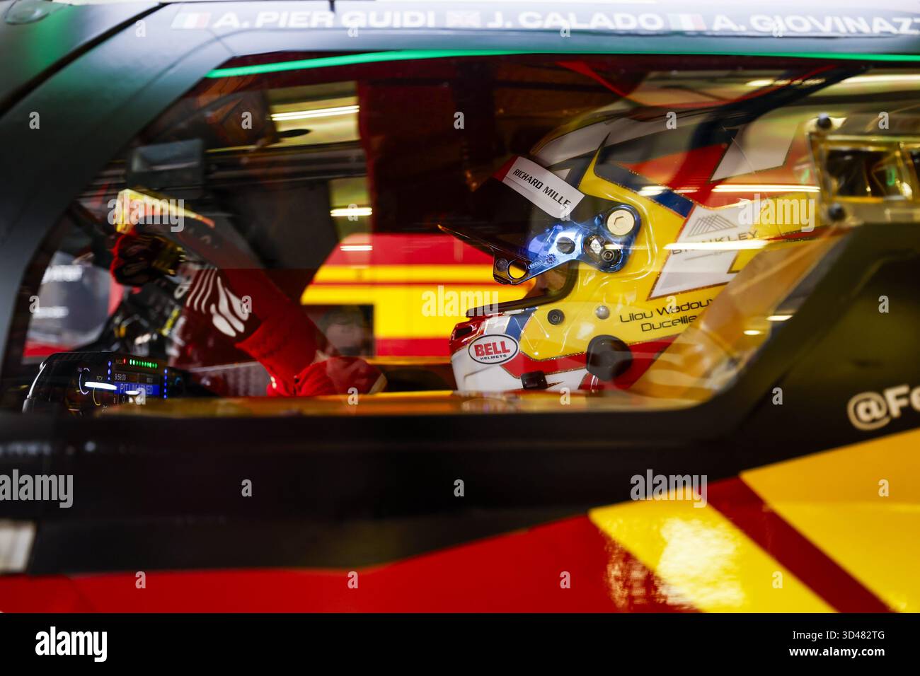 WADOUX Lilou (fra), Ferrari AF Corse, Ferrari 499P #51, Hypercar ...