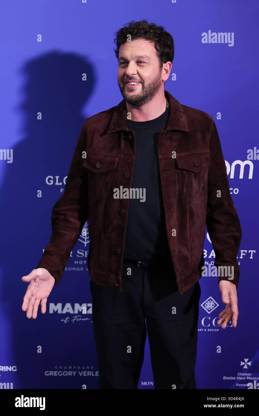 Music artist Claudio CAPEO during the Global Gift Gala Paris 2025 ...