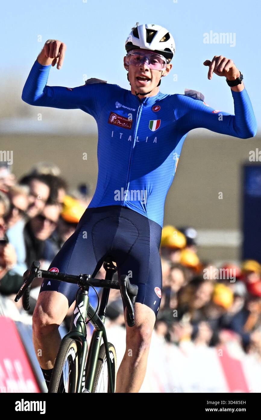 Middelkerke, Belgium. 09th Nov, 2025. Italian Filippo Grigolini ...