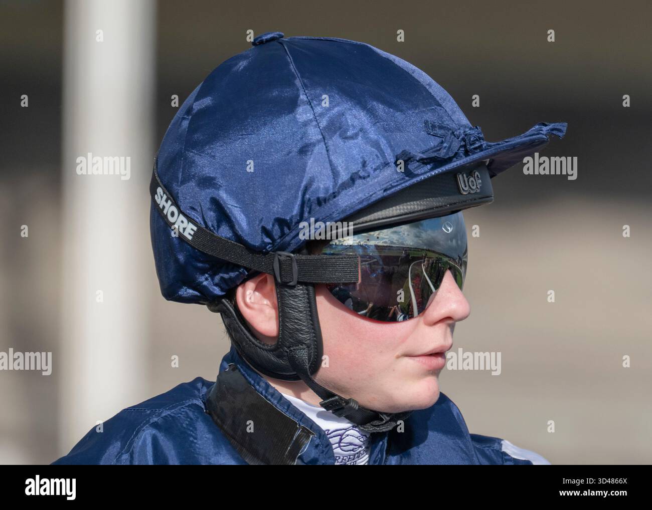 Apprentice jockey Toby Moore pictured at Doncaster Racecourse on Sat 8 ...