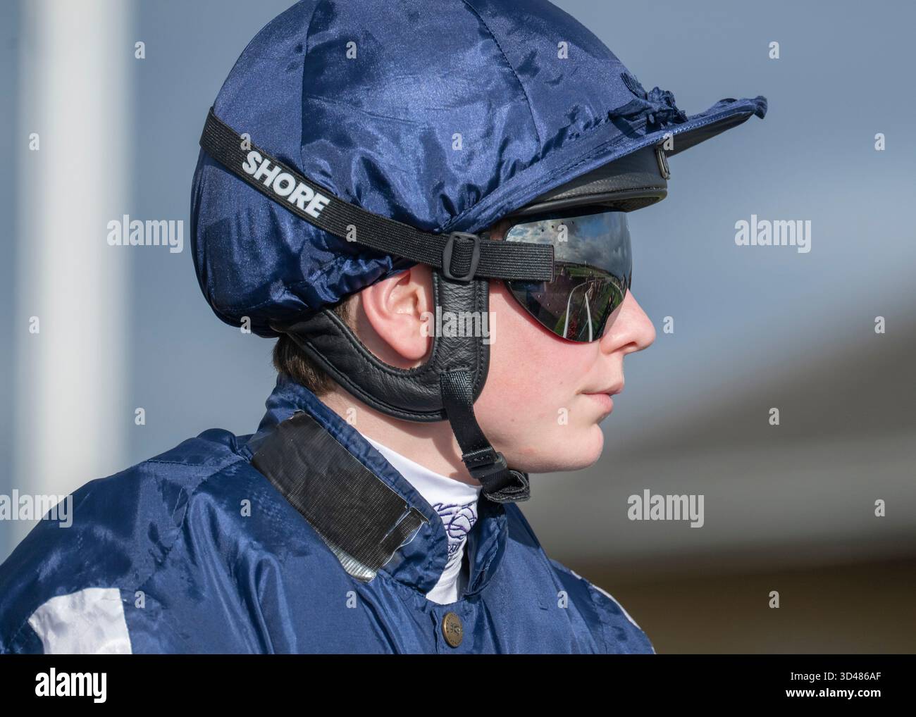 Apprentice jockey Toby Moore pictured at Doncaster Racecourse on Sat 8 ...