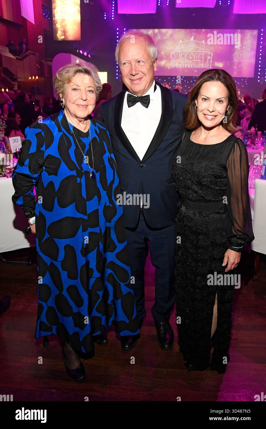 Marie-Luise Marjan, Tom Buhrow, and Daniela Boff at the 43rd German ...