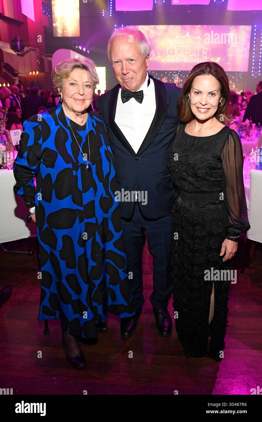 Marie-Luise Marjan, Tom Buhrow, and Daniela Boff at the 43rd German ...