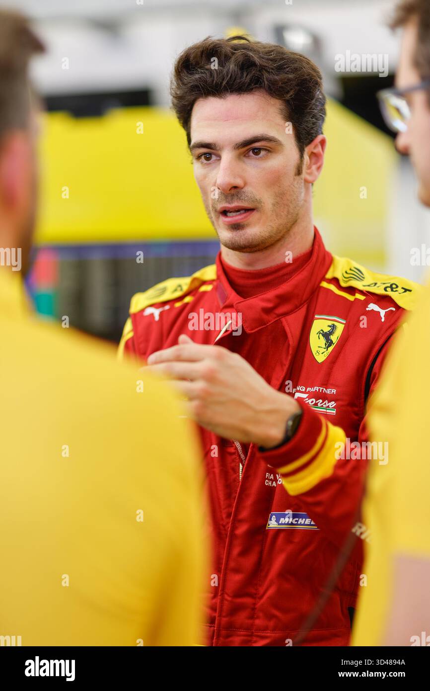 ROVERA Alessio (ita), AF Corse, Ferrari 4990 #83, Hypercar, portrait ...