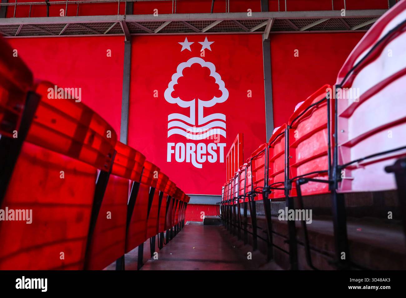 General View inside the Stadium of The City Ground during the ...