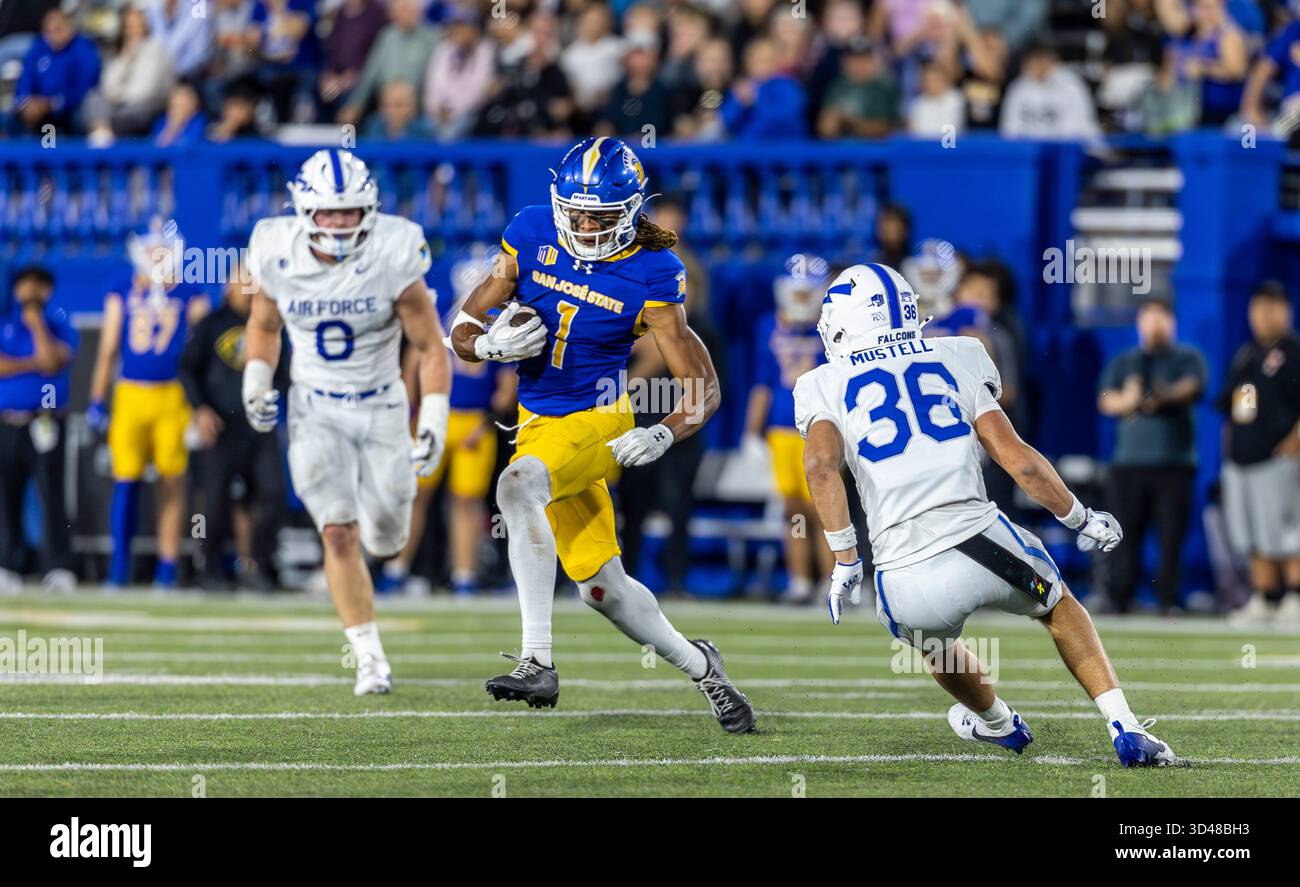 November 08, 2025 San Jose, CA USA San Jose State Spartans wide ...