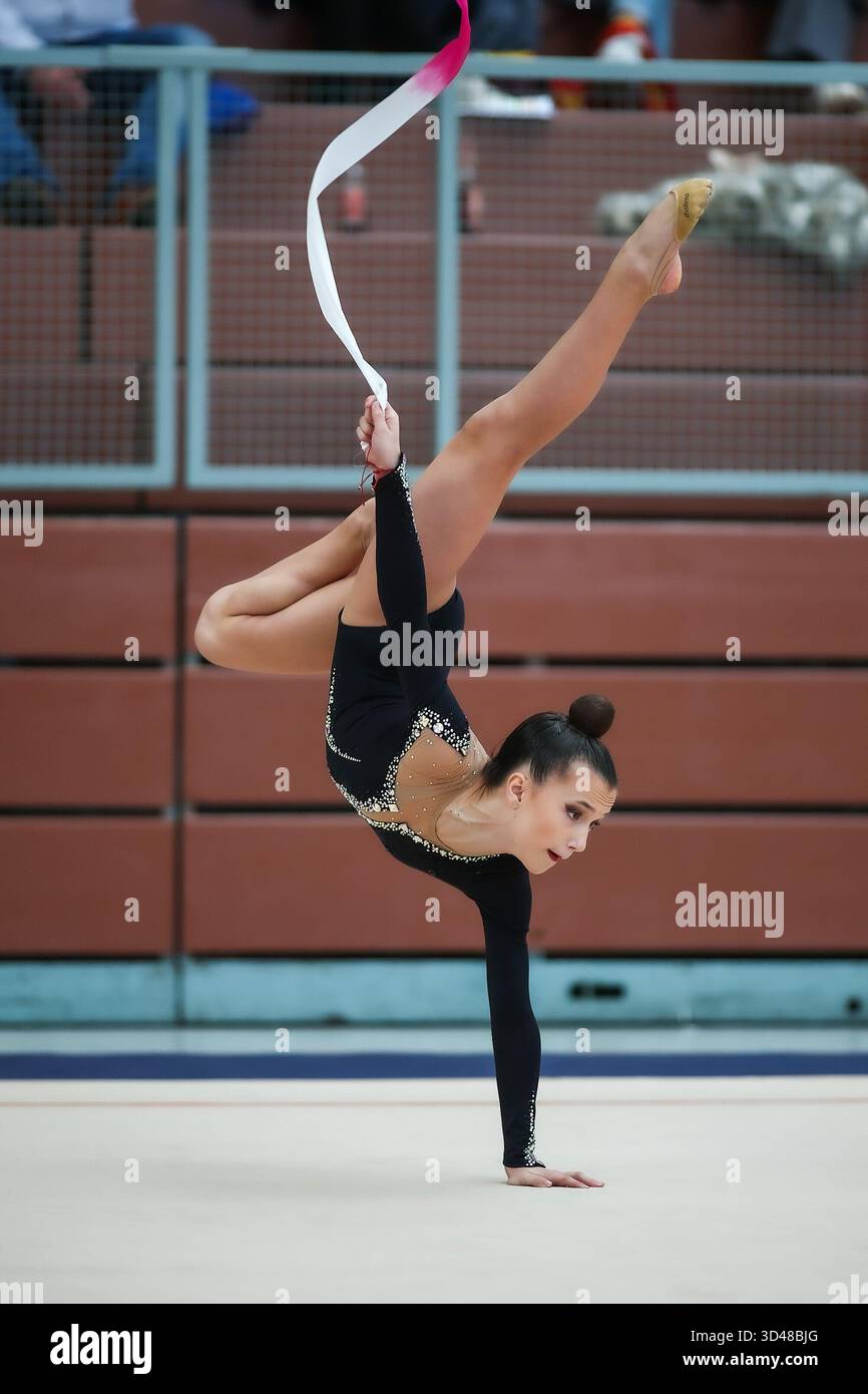Anna Lena Schmid (TSV Nürnberg) during the competition; 2nd competition ...