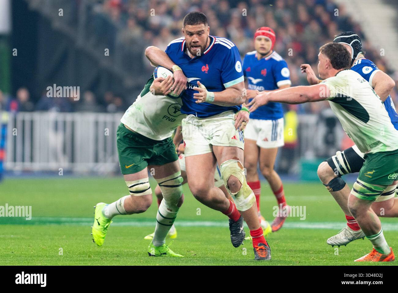 Emmanuel Meafou of France during the Autumn Nations Series 2025, rugby ...