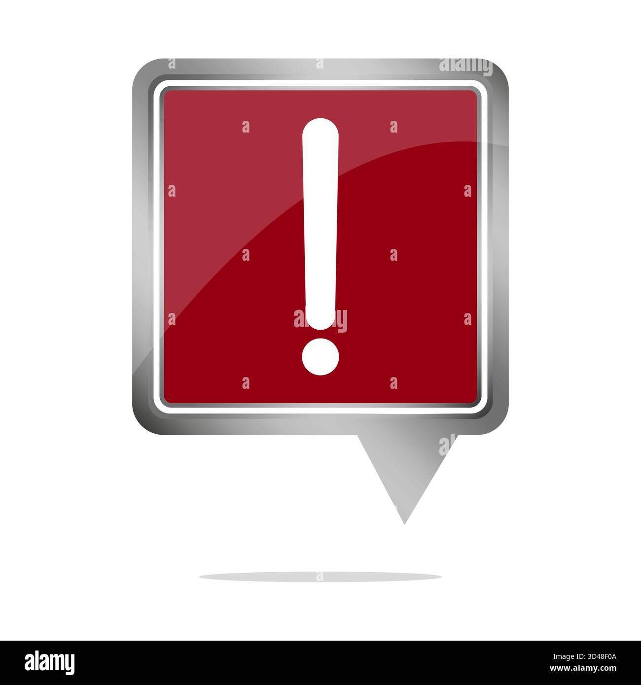 Attention sign icon. Exclamation point symbol. Important information ...