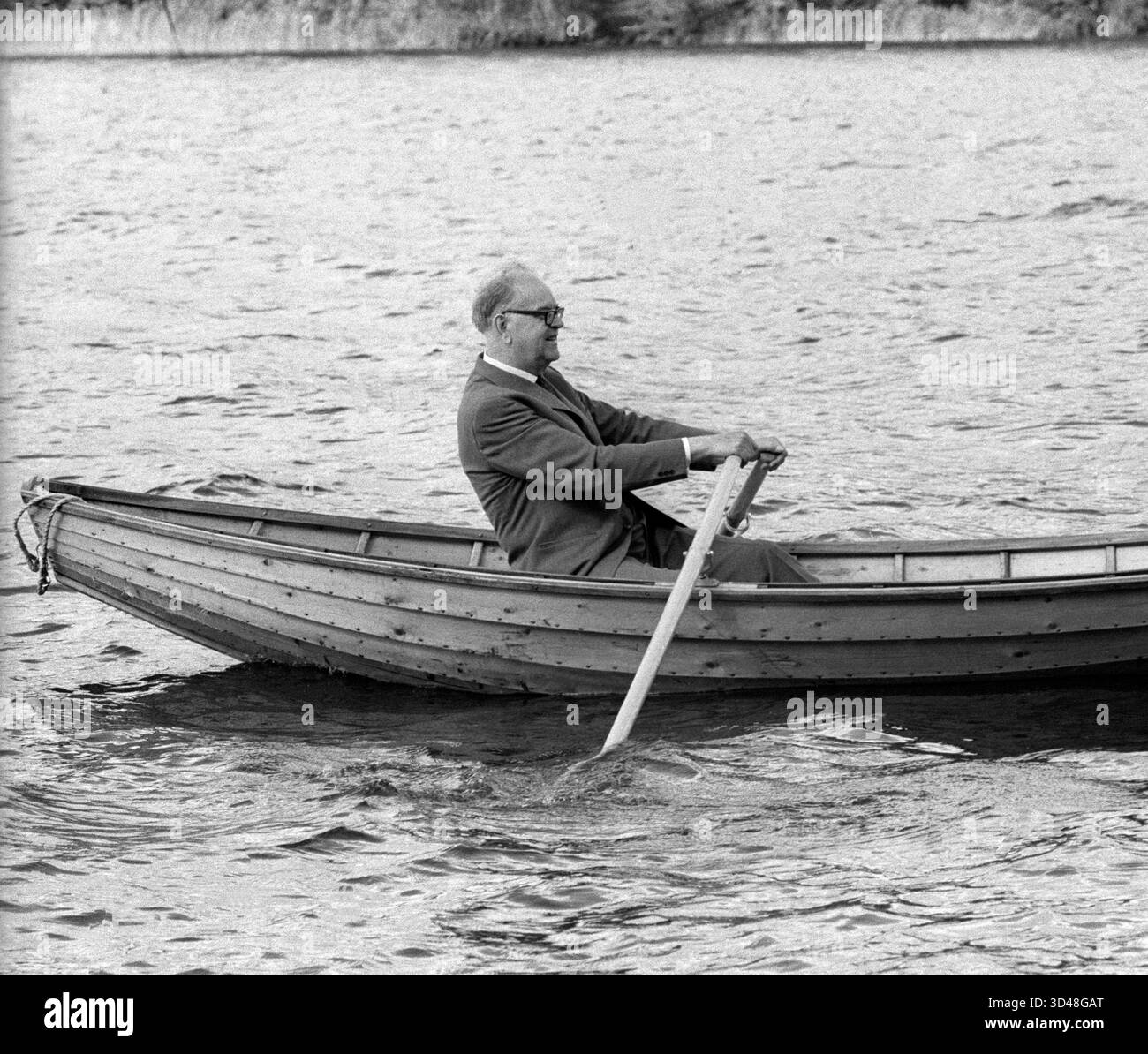 TAGE ERLANDER former Swedish prime ministe for 23 year and party leader ...