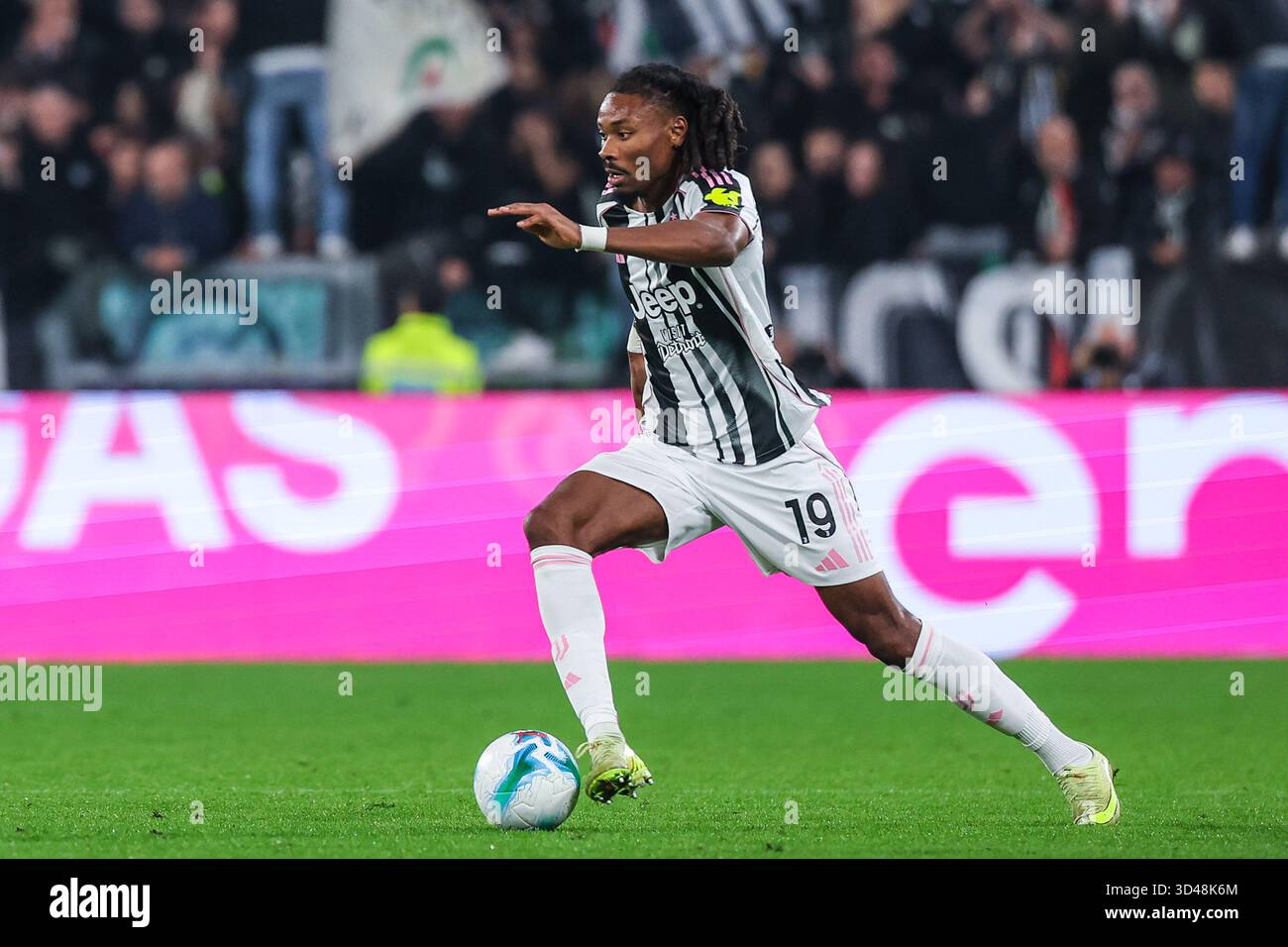 Khephren Thuram of Juventus FC seen in action during Serie A 2025/26 ...