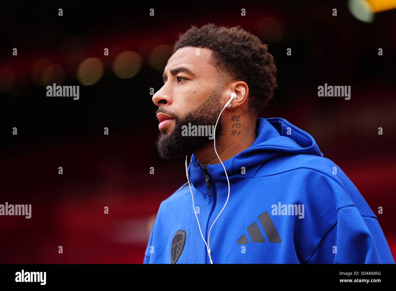 Leeds United's Jayden Bogle before the Premier League match at City ...