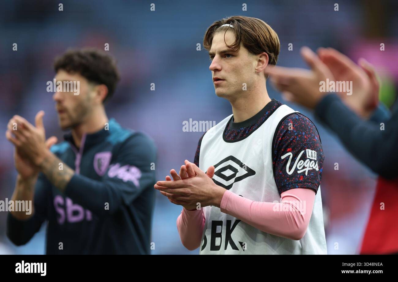 Bournemouth's Alex Scott warming up before the Premier League match at ...