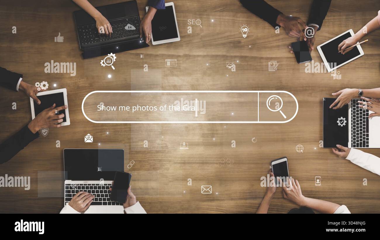 Search engine interface accessing hi-res stock photography and images ...