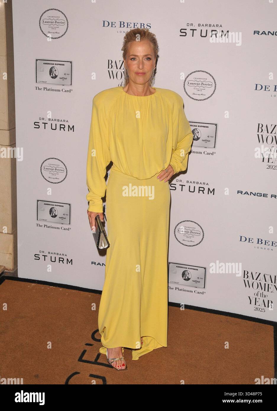 Gillian Anderson at the Harper's Bazaar Women of the Year Awards 2025 ...