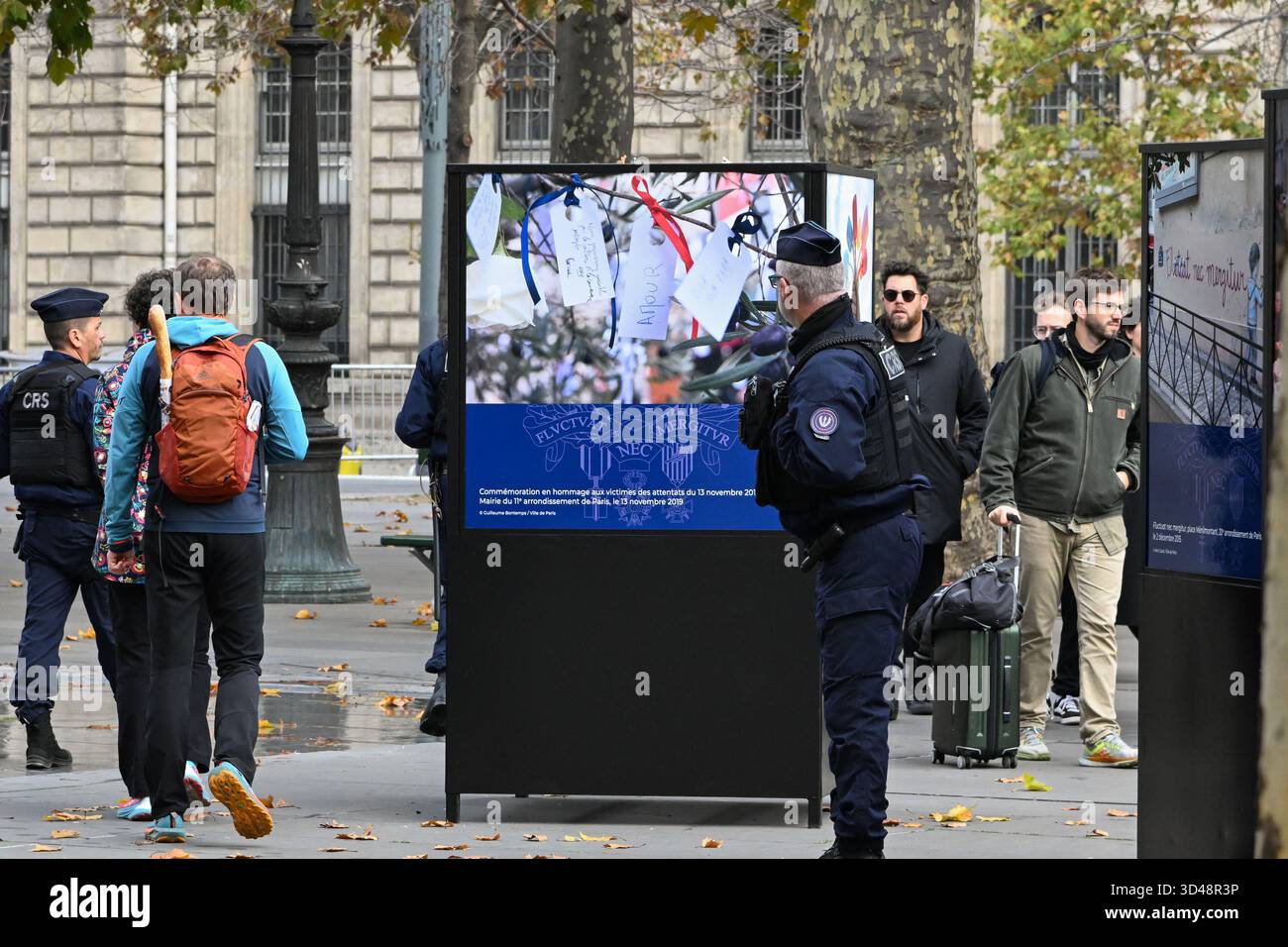 A running in tribute to the victims of November 13, 2015 attacks is ...