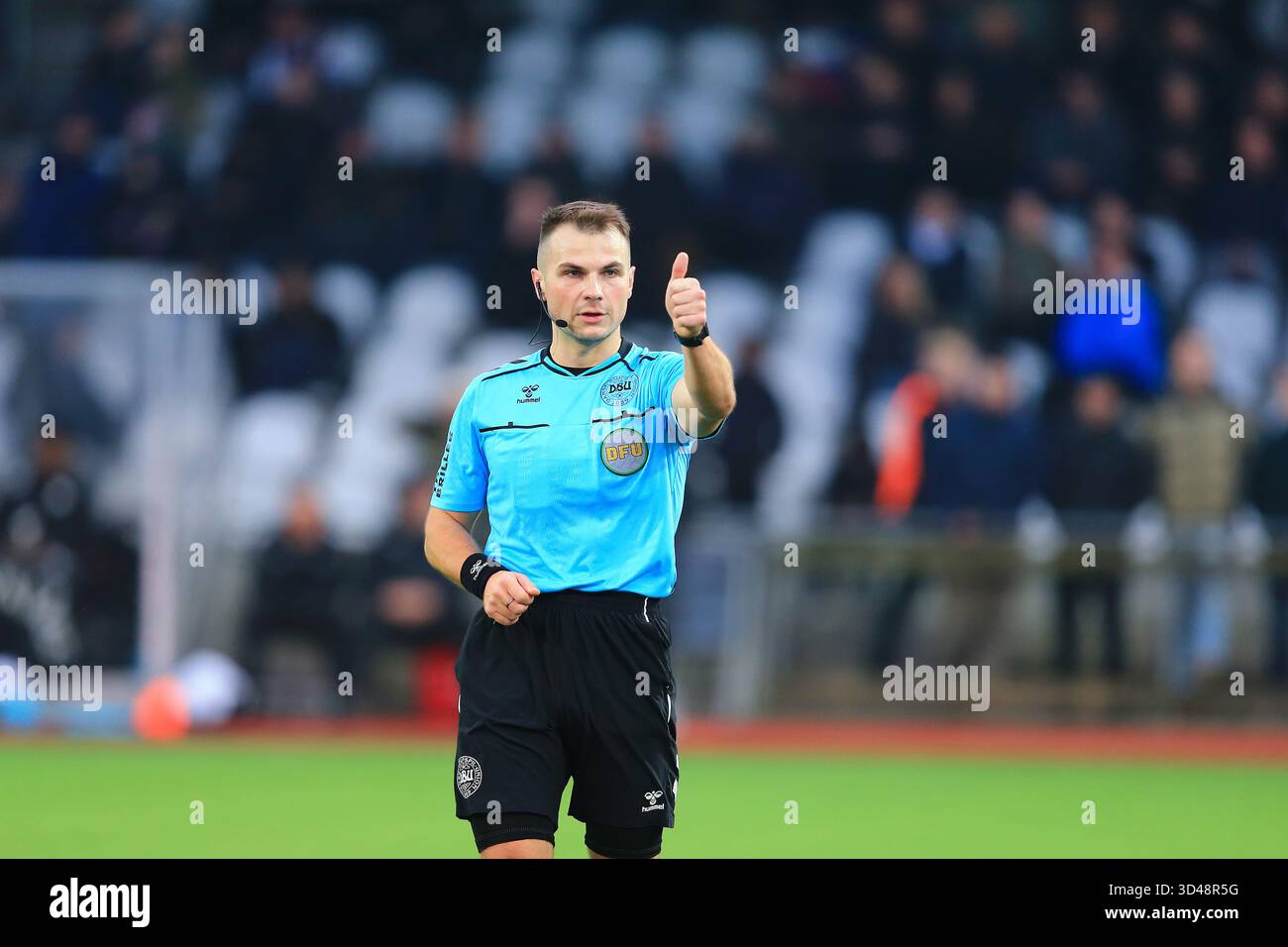 Copenhagen, Denmark. 08th, November 2025. Referee Svend Funder seen ...