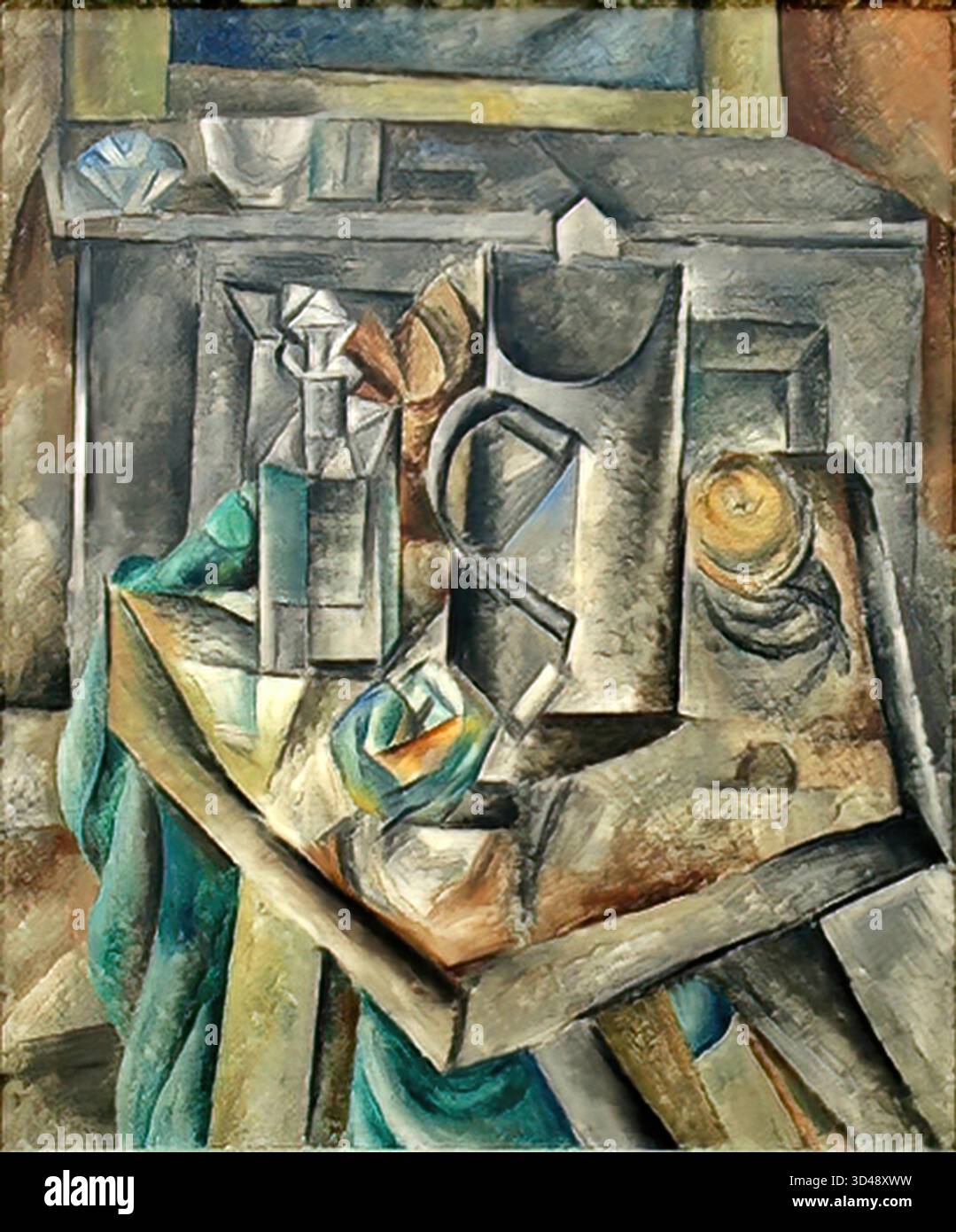Modern cubist artwork pablo hi-res stock photography and images - Alamy