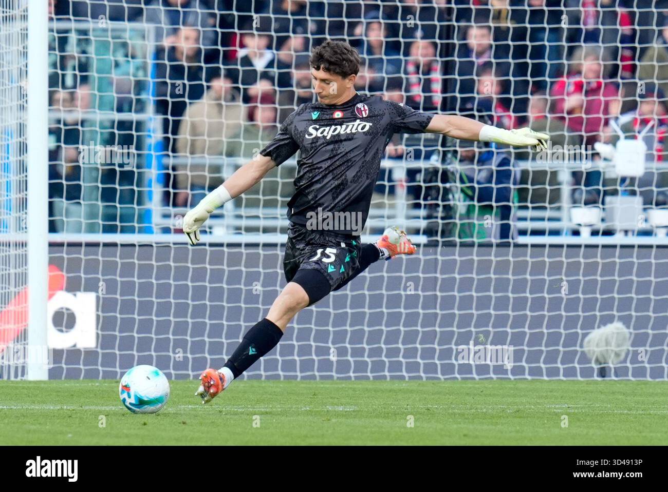 Massimo Pessina of Bologna FC in action during the serie Serie A ...